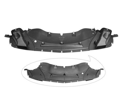 Replacement DODGE CHALLENGER UNDER ENGINE COVERS | Aftermarket UNDER ...