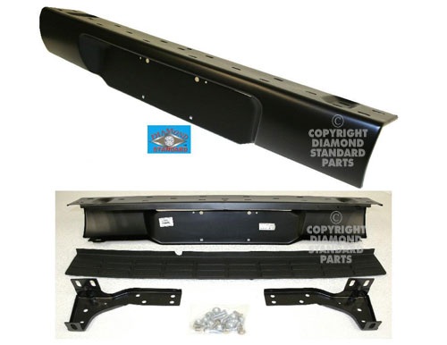 Replacement CHEVROLET S10 PICKUP METAL REAR BUMPERS | Aftermarket METAL ...
