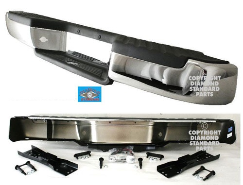 Replacement NISSAN FRONTIER METAL REAR BUMPERS | Aftermarket METAL REAR ...