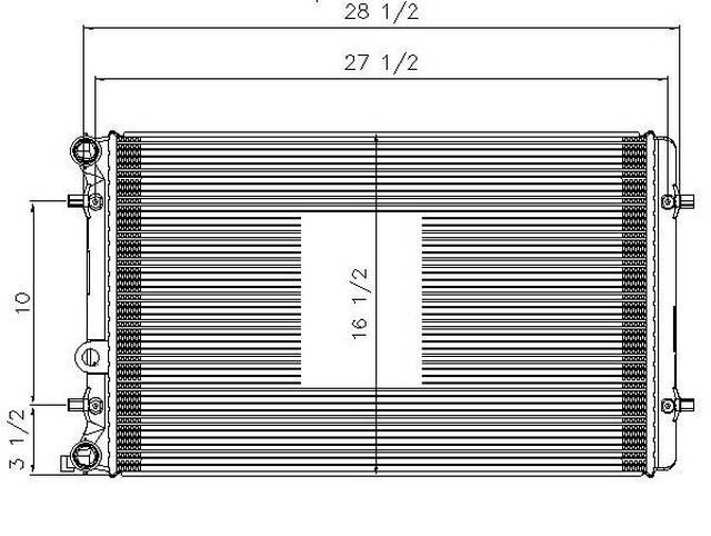 Replacement VOLKSWAGEN JETTA RADIATORS | Aftermarket RADIATORS for ...